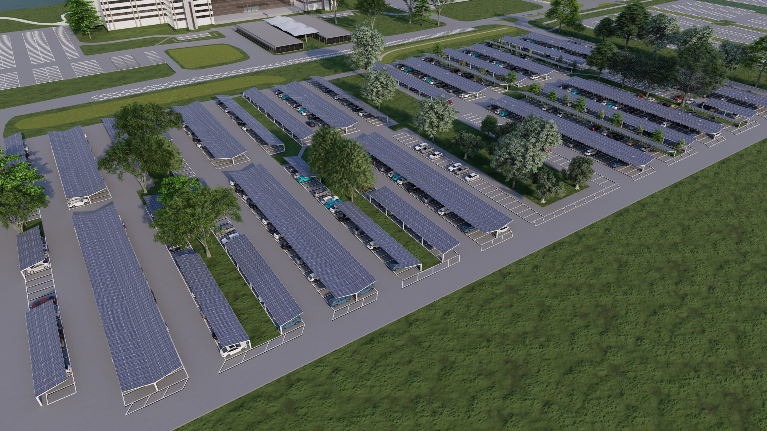 Works Start on Largest Solar PV Installation - Lakeside North Harbour